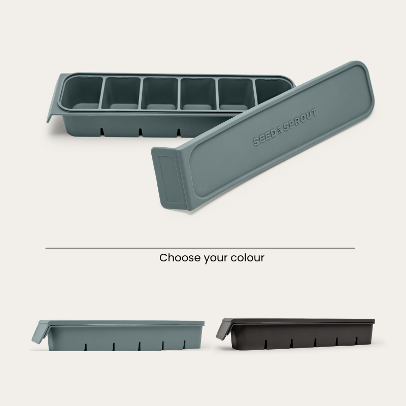 Silicone Freezer Storage Container | 6 Portion Freezer Tray