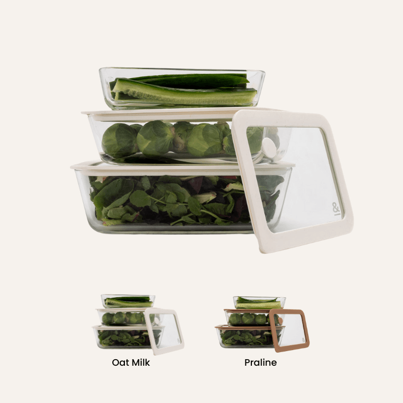 Plastic Free Eco-Friendly Food Storage Containers
