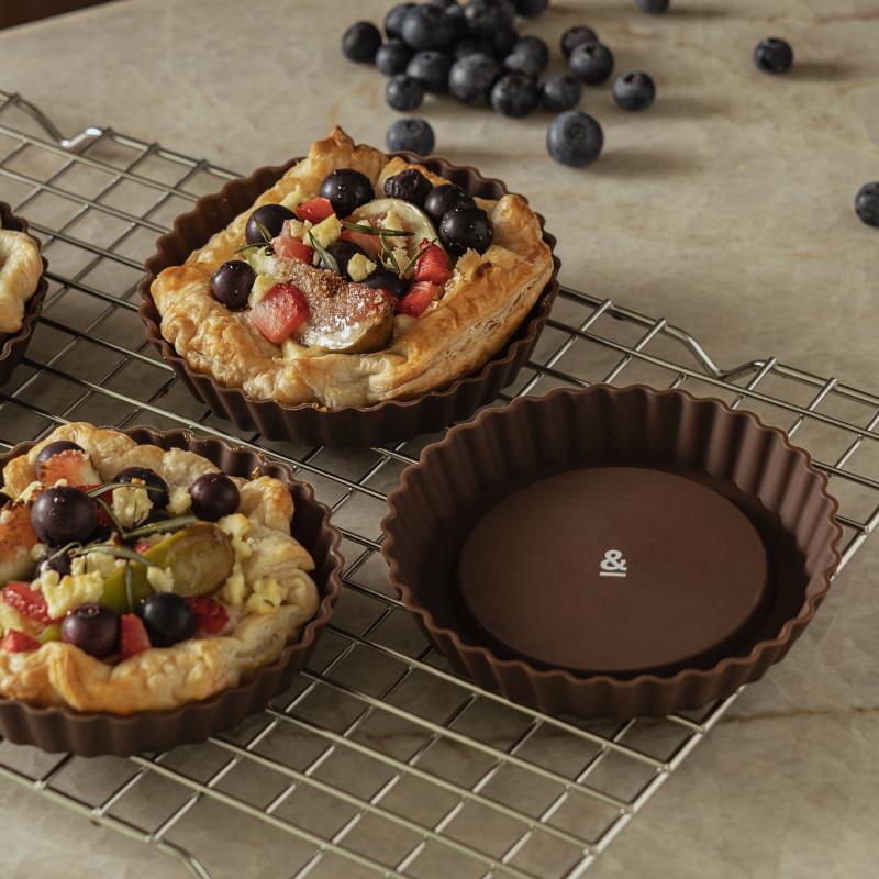 Mini Pie Dish Set - Premium Grade Silicone | Seed & Sprout