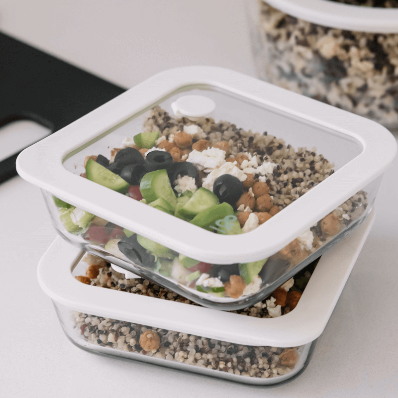 Food Prep & Storage | Glass Meal Prep Containers