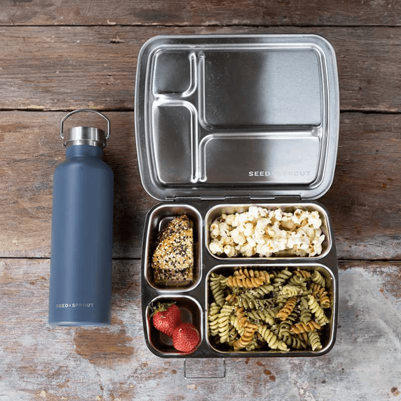 CrunchBox™ Stainless Steel Lunch Box | The Last Bento Box You'll Buy