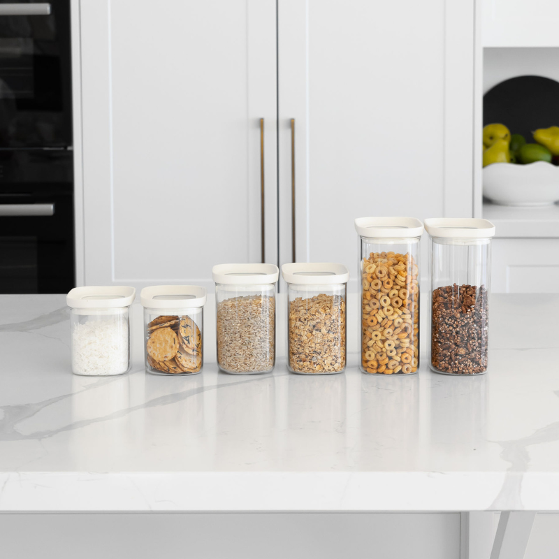 Ultimate Tallow Pantry Bundle | Rectangle Glass Pantry Storage