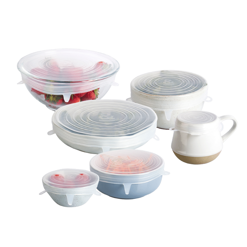 Reusable Stretch Lids - Set of 6