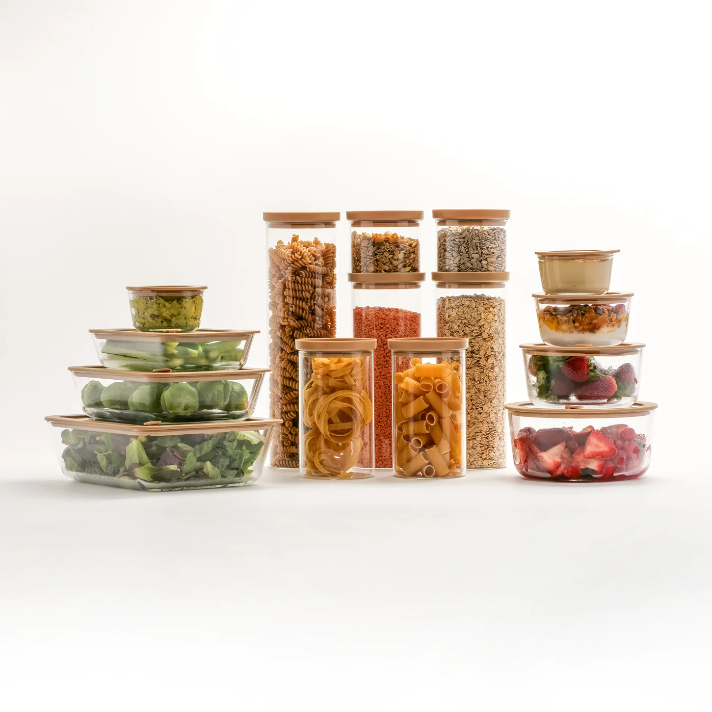 Glass Food Storage Containers | Ultimate Pantry Set