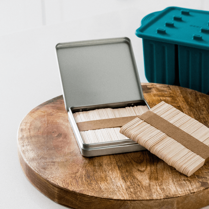 Popsicle Sticks | Wooden Reusable Sticks for Icy Pole Mould