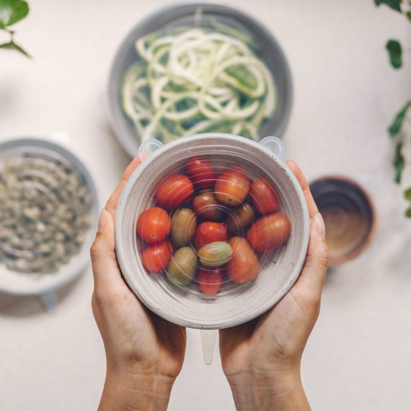 Reusable Stretch Lids - Set of 6